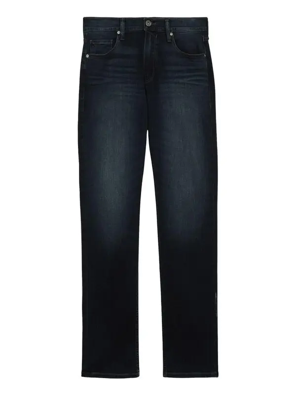 Paige Combs Slim Straight Leg Jeans - Combs Navy Blue