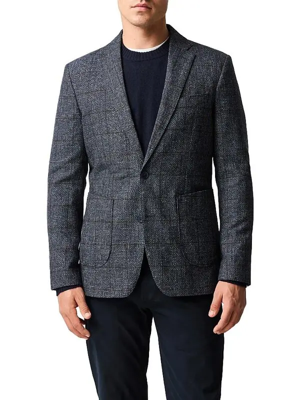 Rodd & Gunn Selwyn Island Regular Fit Jacket - Pewter