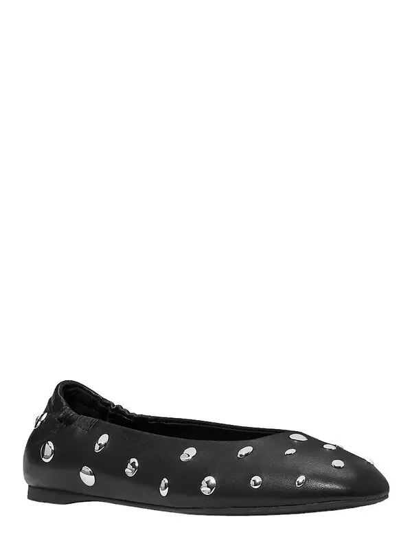 Kate Spade New York Halo Studded Ballet Flats - Black