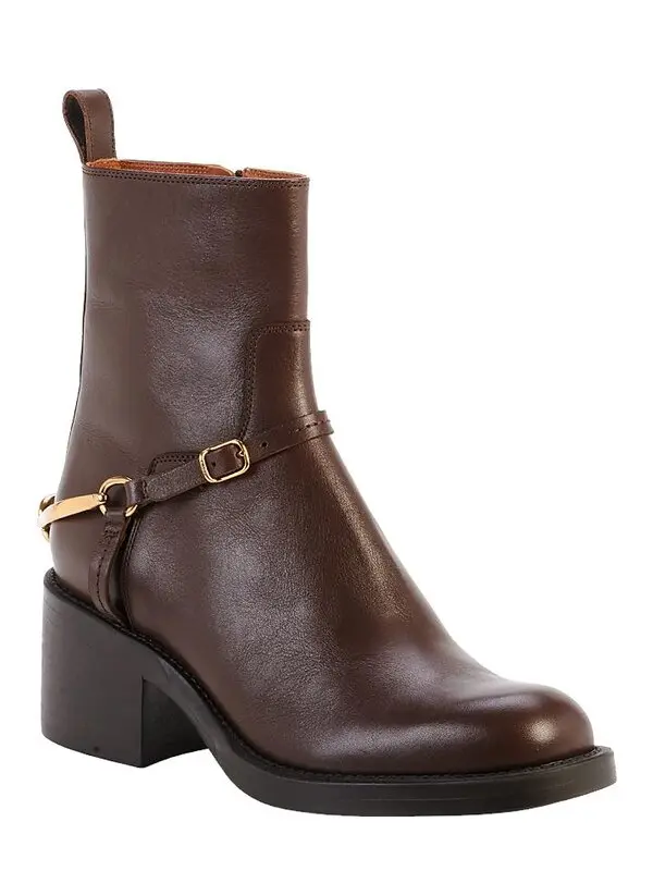 Chloé Dakota Ankle Boots - Sooty Brown
