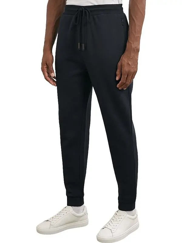 REISS Drawstring Jogger Pants - Navy