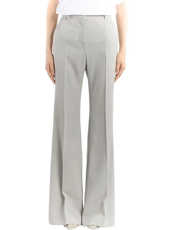Stella McCartney Low Rise Bootcut Stripe Pants - Sage