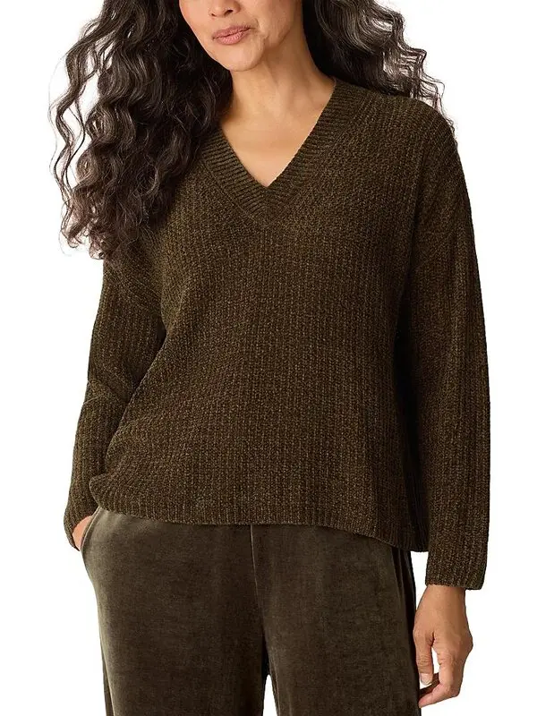 Eileen Fisher V Neck Sweater - Branch
