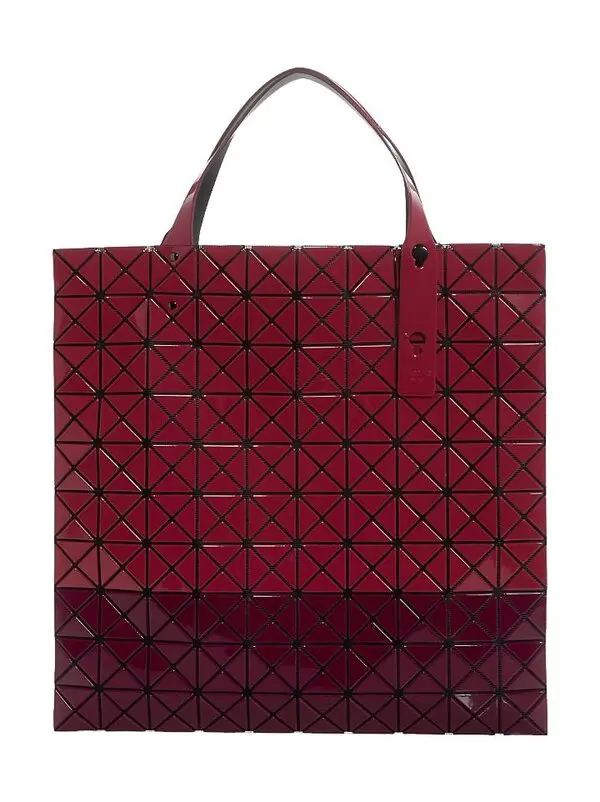 Issey Miyake Prism Tote - Red/bordeaux