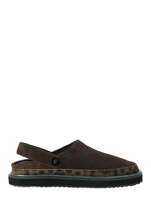 Kurt Geiger Woodford Slip-on Mules - Dark Brown