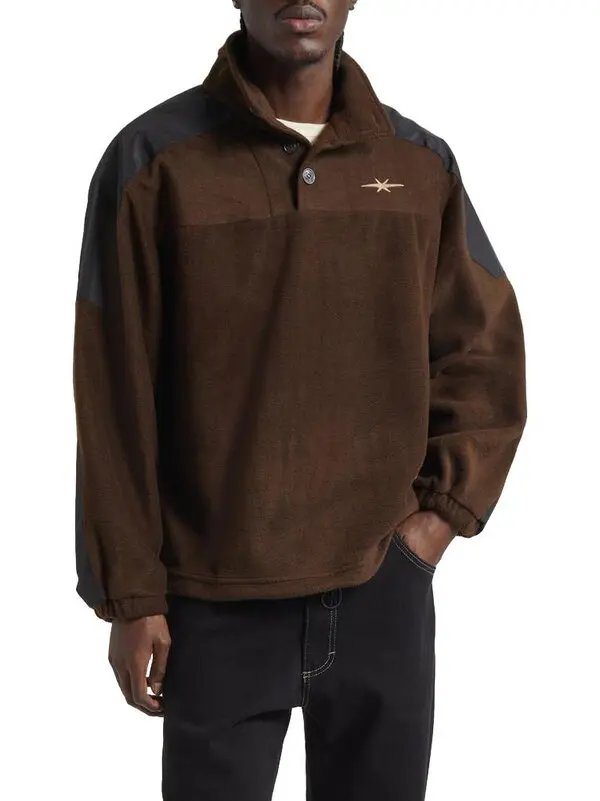 PHIPPS Basecamp Fleece Pullover - Brown
