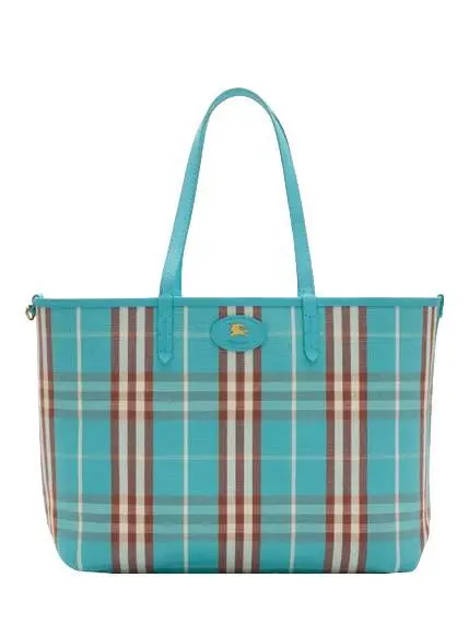 Burberry Medium Reversible Bloomsbury Tote - Atom Blue