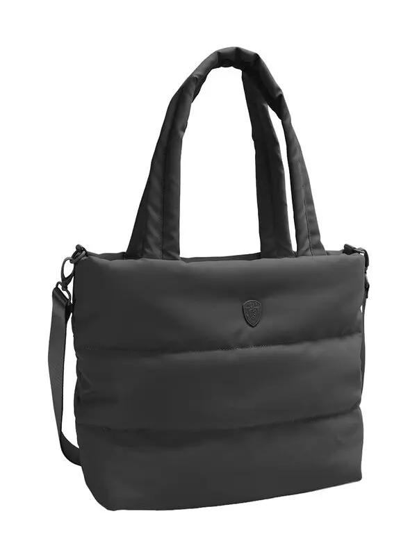 HEYS Puffer Tote Bag - Black