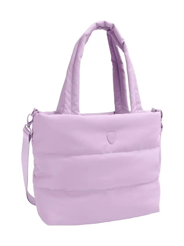 HEYS Puffer Tote Bag - Lavender