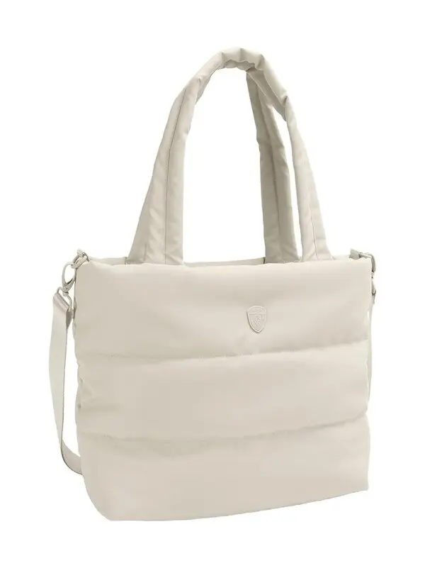 HEYS Puffer Tote Bag - Off-white