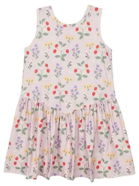MABEL + HONEY Floral Print Sleeveless Dress - Pink