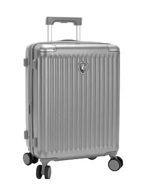 HEYS Luxe 21-inch Carry-on Luggage - Silver