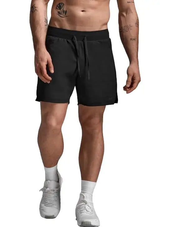 2xu Motion 2-in-1 5 Inch Shorts - Black/black