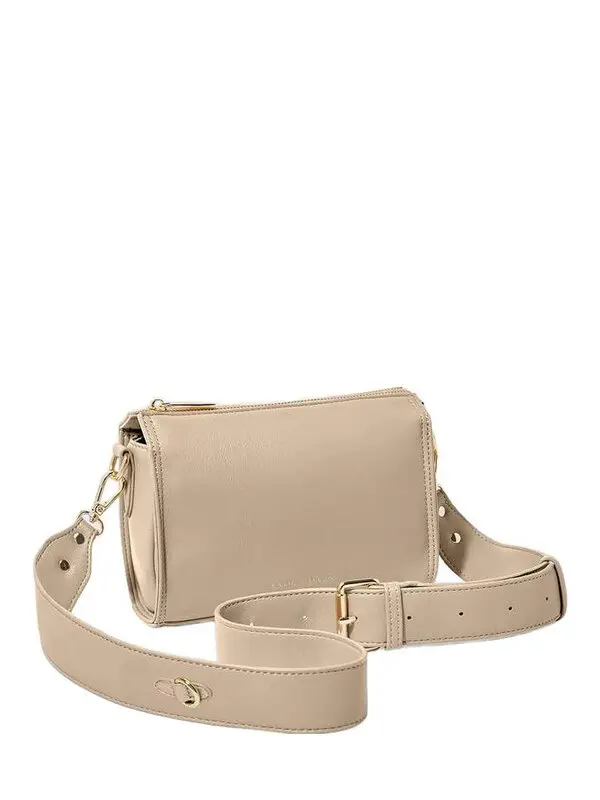 KATIE LOXTON Zana Crossbody Bag - Taupe