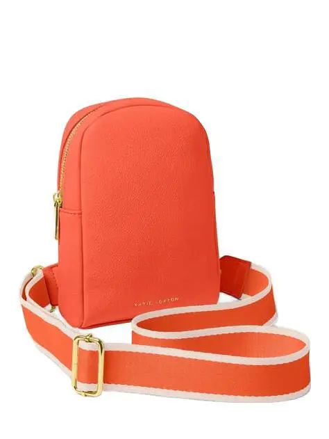 KATIE LOXTON Canvas Strap Sling Bag - Orange