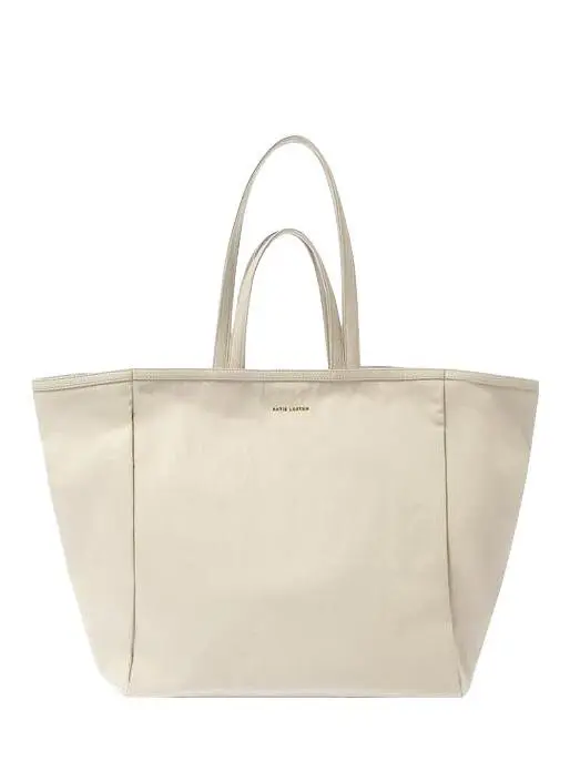 KATIE LOXTON Nylon-luxe Oversized Tote Bag - Grey