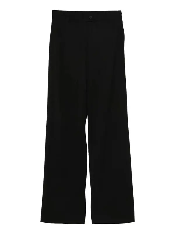 MEDEEA Rings-detail Trousers - Black