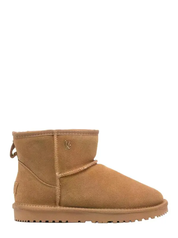 KEYS Ankle Suede Boots - Brown