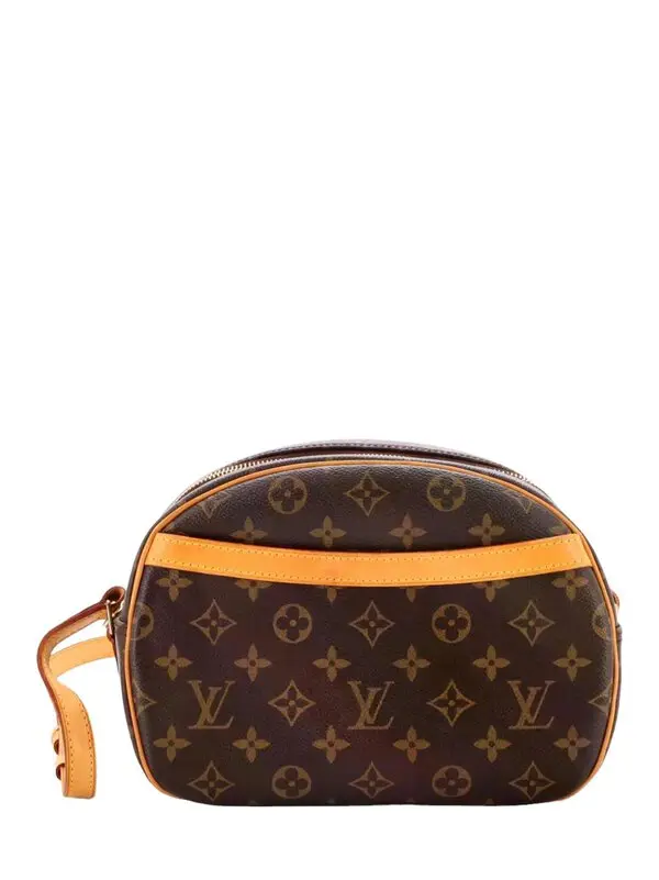 LOUIS VUITTON Blois Handbag Monogram Canvas - Brown