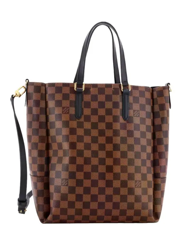 LOUIS VUITTON Belmont Damier Mm Tote Bag - Brown