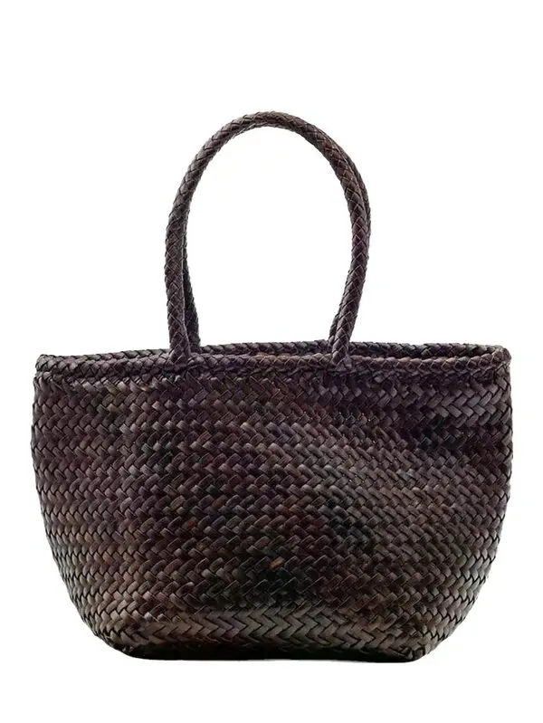 Dragon Diffusion Small Grace Basket Tote Bag - Brown