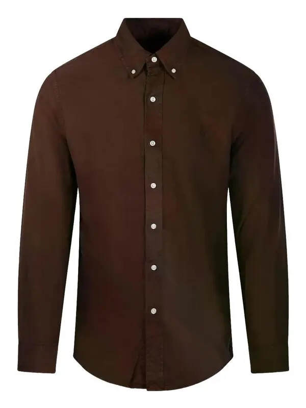 Ralph Lauren Button-up Long-sleeve Shirt - Brown