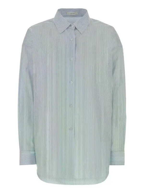 THE ROW Striped Shirt - Blue