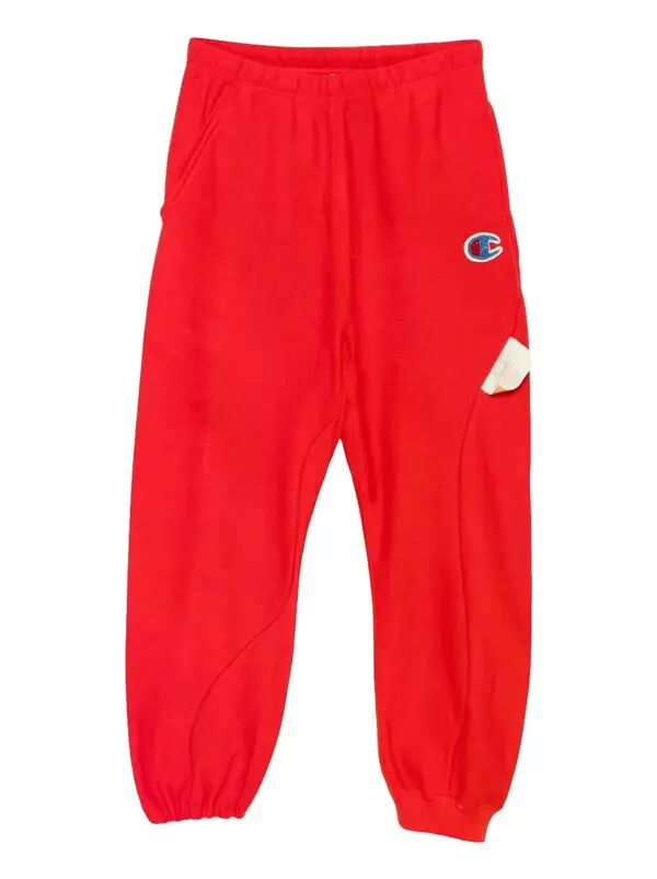UNDERCOVERISM X Champion Logo-embroidered Track Pants - Red