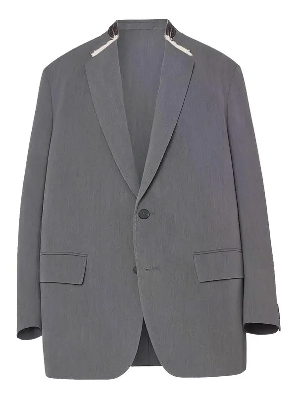 Kolor Notched Lapel Jacket - Grey