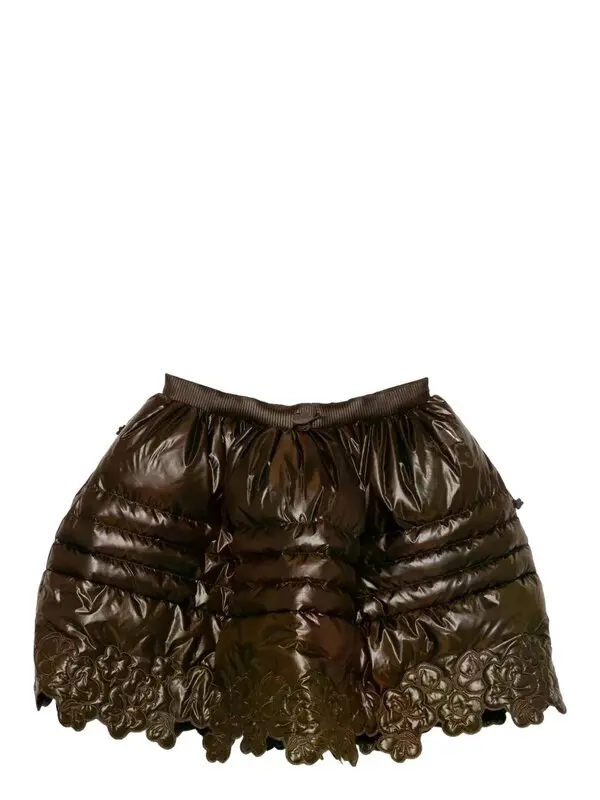 Cecilie Bahnsen X The North Face Elena Down Skirt - Brown