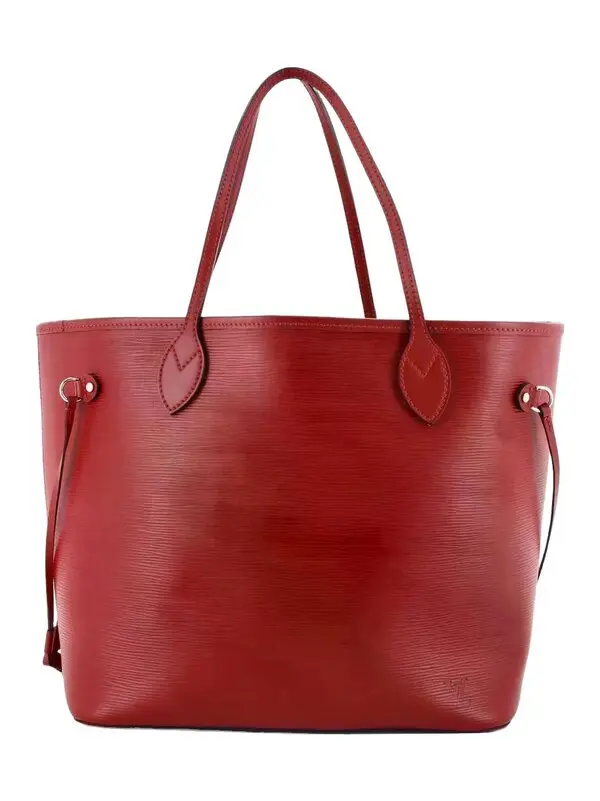 LOUIS VUITTON Neverfull Epi Leather Mm Tote Bag - Red