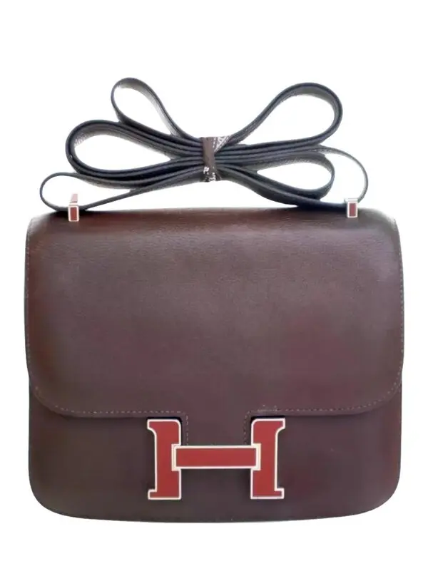 Hermès 2013 Mini Constance 18 Crossbody Bag - Red