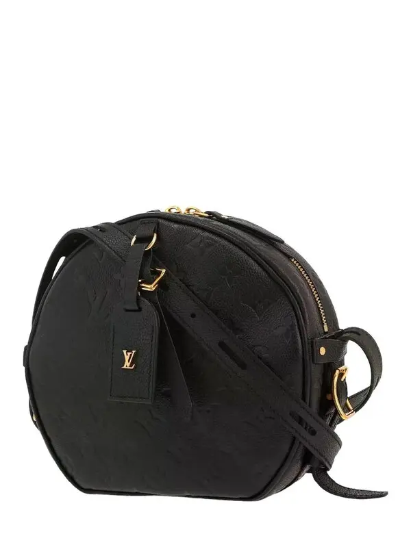 LOUIS VUITTON Boîte Chapeau Empreinte-monogram Crossbody Bag - Black