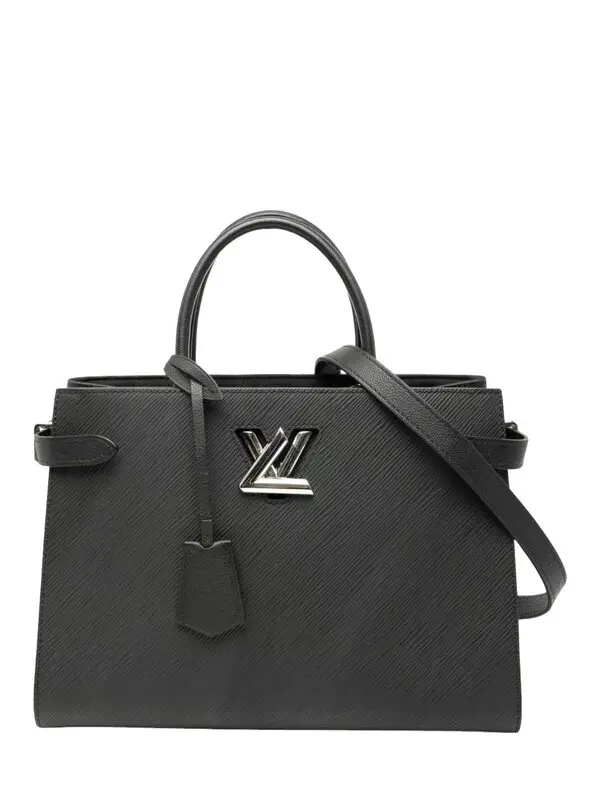LOUIS VUITTON 2017 Epi Twist Satchel - Black