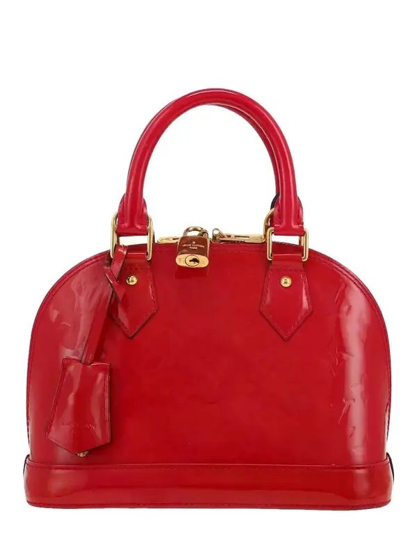 LOUIS VUITTON Alma Bb Tote Bag - Red
