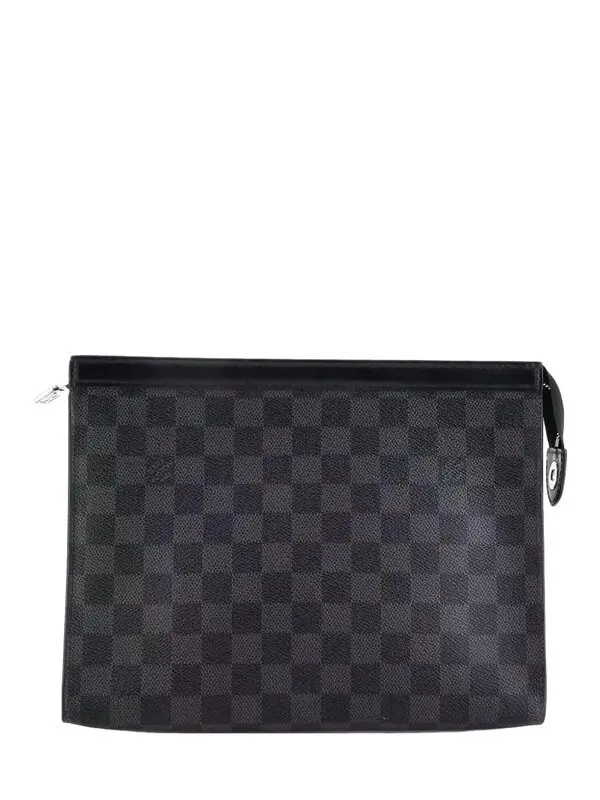 LOUIS VUITTON Pochette Voyage Damier Graphite Mm - Black