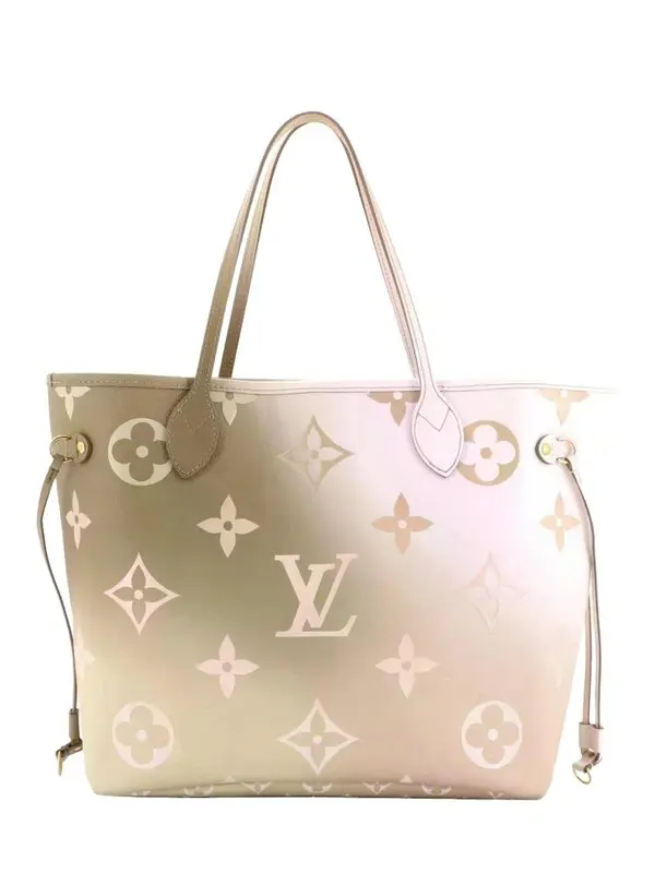 LOUIS VUITTON Neverfull Mm Tote Bag - Green