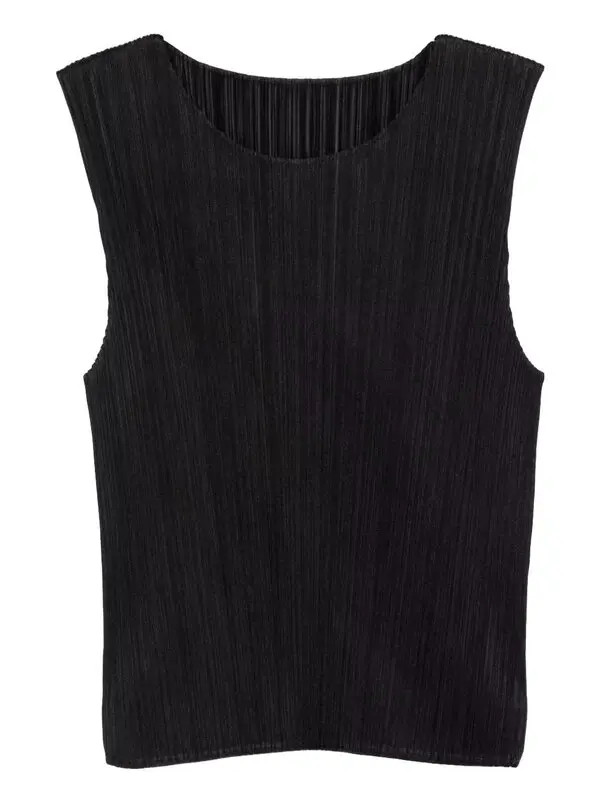 Issey Miyake Monthly Colors: May Sleeveless Top - Black