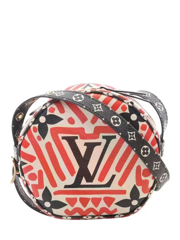 LOUIS VUITTON 2020 Monogram Giant Crafty Boite Chapeau Souple Bag - Red