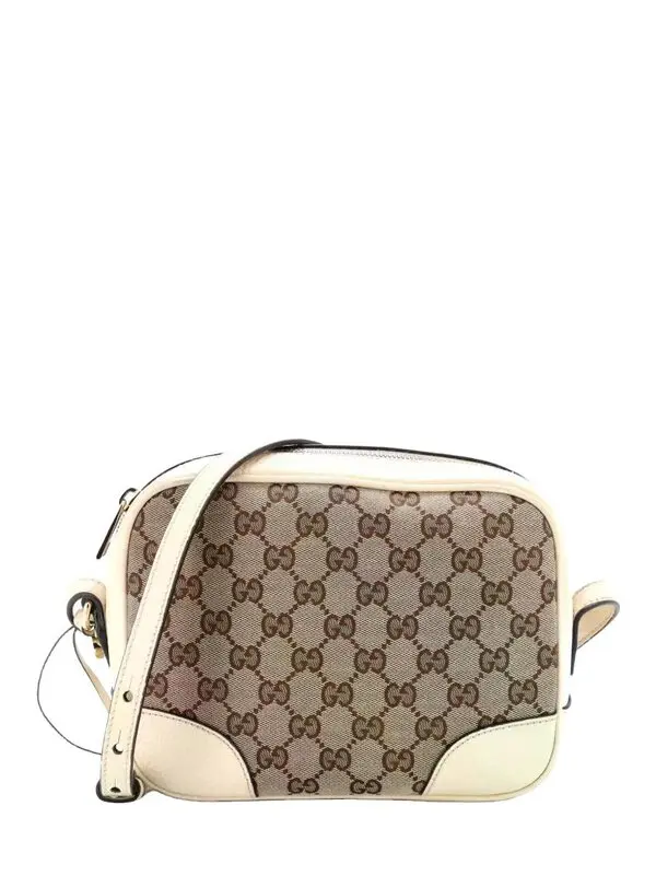 Gucci Bree Disco Gg Canvas Mini Crossbody Bag - Brown