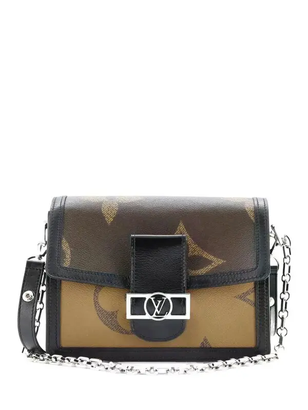 LOUIS VUITTON Dauphine Mm Crossbody Bag - Brown
