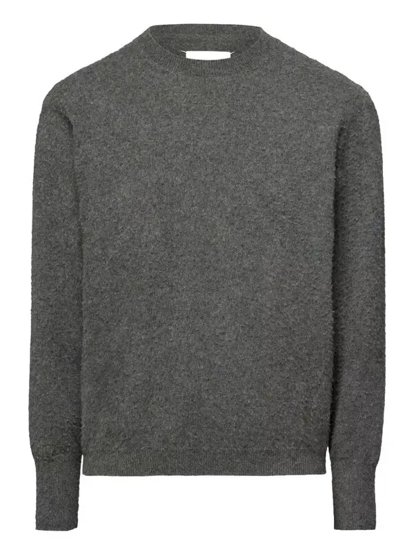 MAISON MARGIELA Four-stitch Crew-neck Sweater - Grey