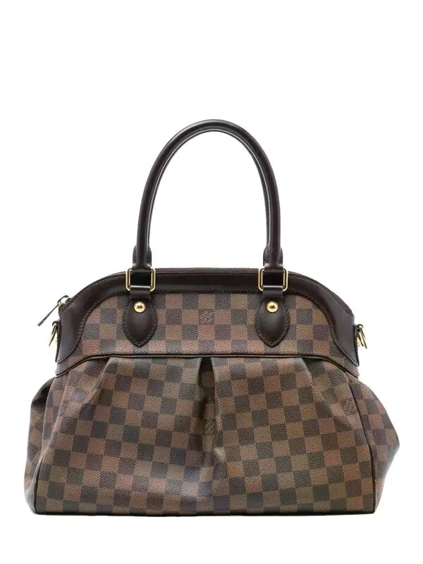 LOUIS VUITTON Pre-owned Damier Ebene Trevi Pm Satchel - Brown