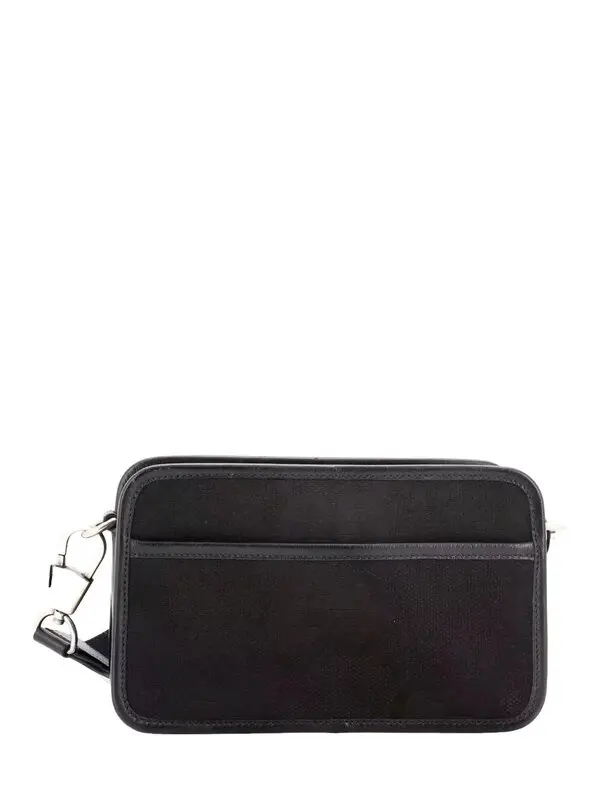 Gucci Camera Bag Jumbo Gg Canvas Mini Crossbody Bag - Black