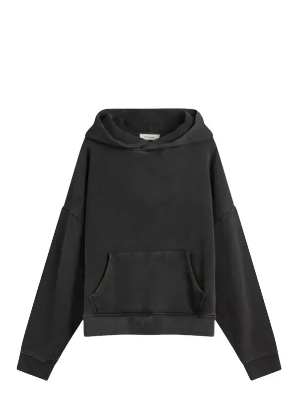 ENTIRE STUDIOS Hooded Kangaroo-pocket Sweater - Grey