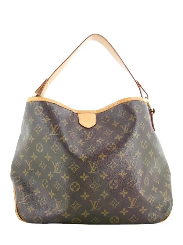 LOUIS VUITTON Delightful Handbag Monogram Canvas - Brown