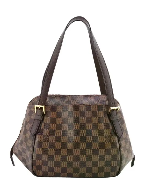 LOUIS VUITTON Belem Handbag Damier Mm Shoulder Bag - Brown