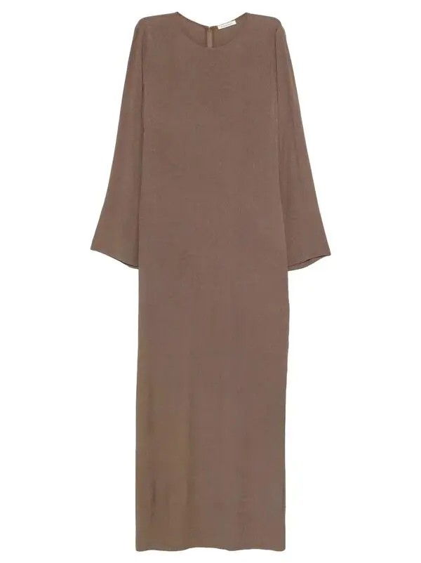 BY MALENE BIRGER Kallas Long-sleeve Maxi Dress - Brown