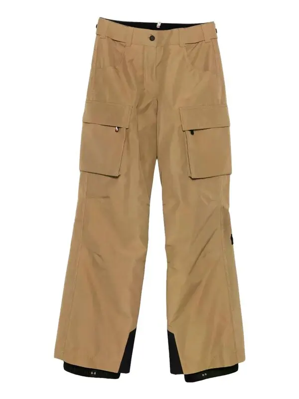 Moncler Flap-pocket Padded Ski Trousers - Brown