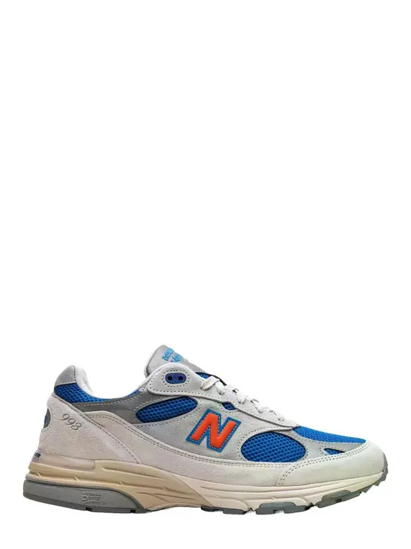 NEW BALANCE X Kith 993 Lace-up Sneakers - Grey